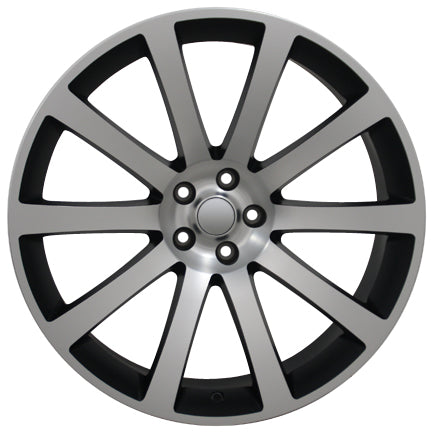 22 Fits Chrysler - 3 SRT Wheel - Satin Black Machined Face 22x9 ...