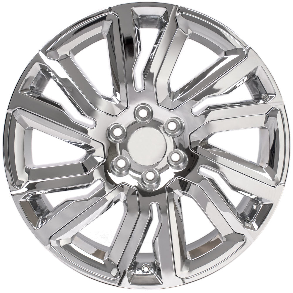22" Chrome with Chrome Insert Rims fit GMC Sierra 1500 22x9 – Suncoast ...