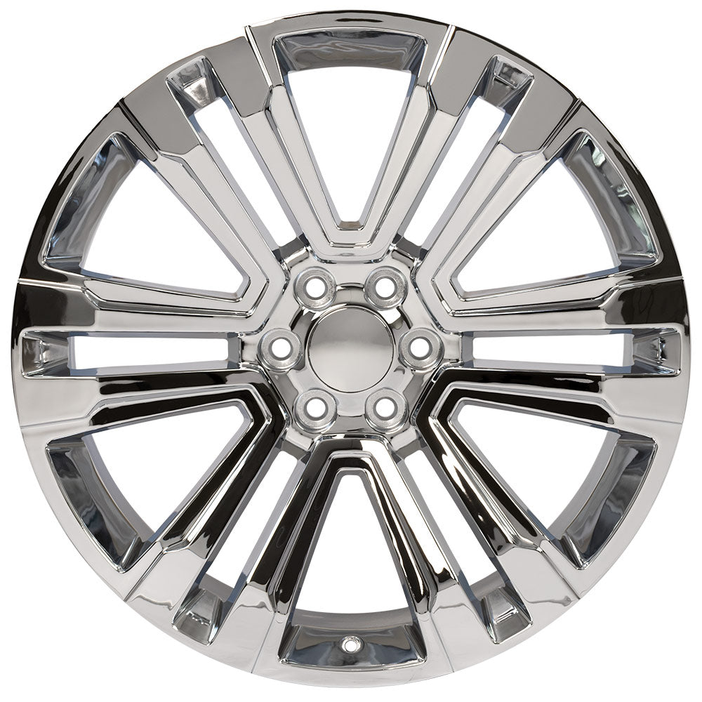 22 fits GMC - Denali Replica Wheel - Chrome 24x10 | Suncoast Wheels ...