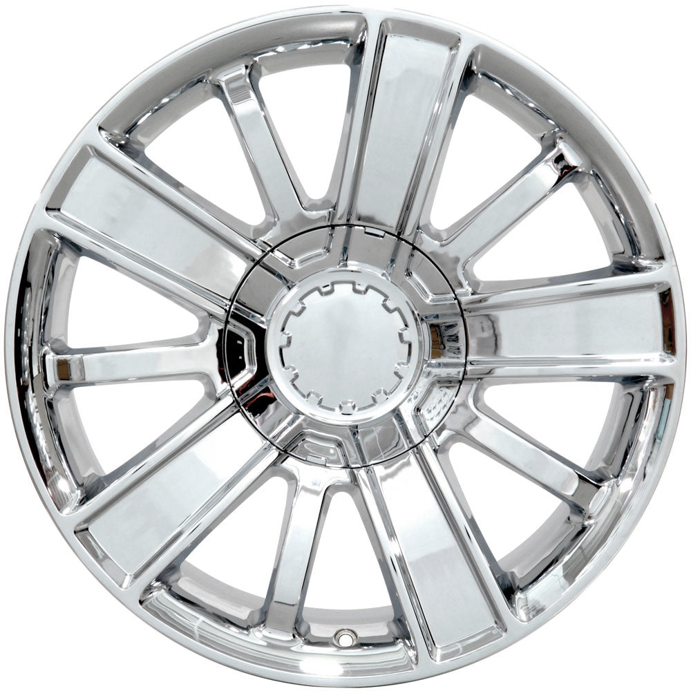 20 Fits Chevrolet - Silverado Style Replica Wheel - Chrome 20x9 ...