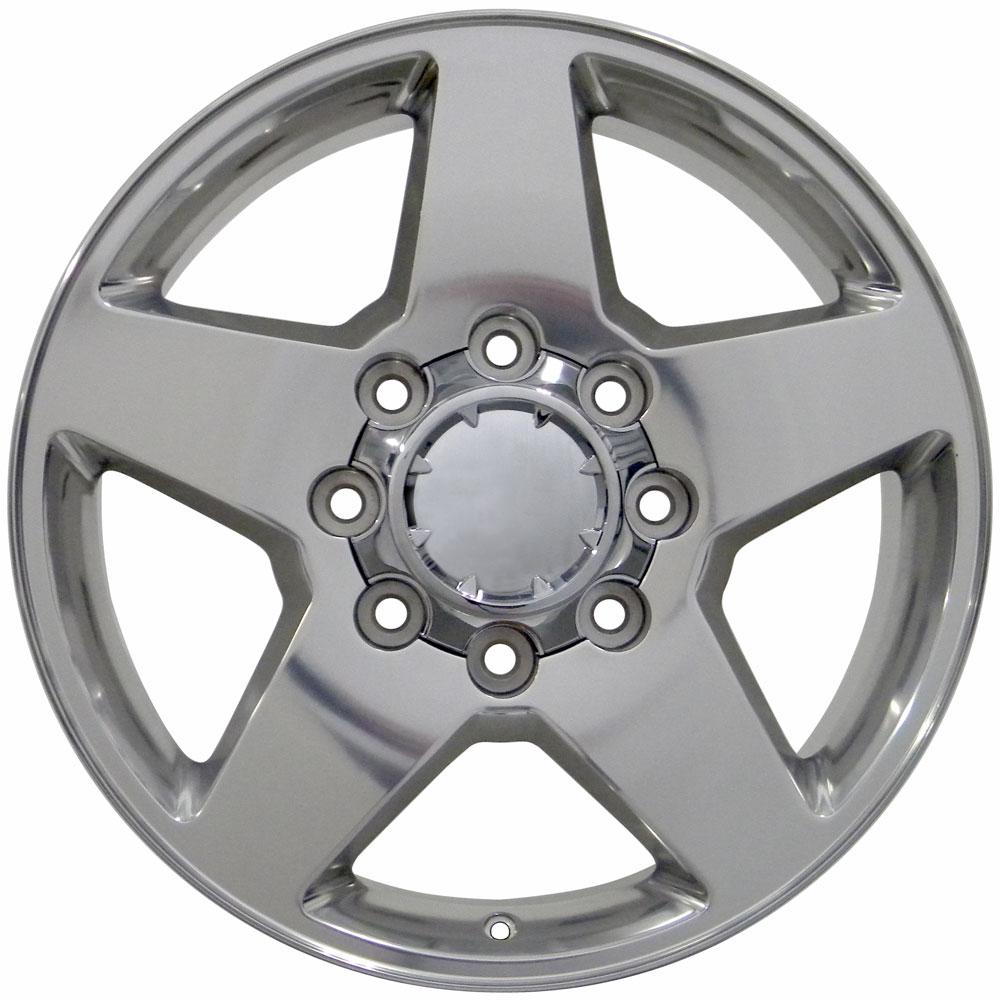 Polished Aluminum Truck Wheels