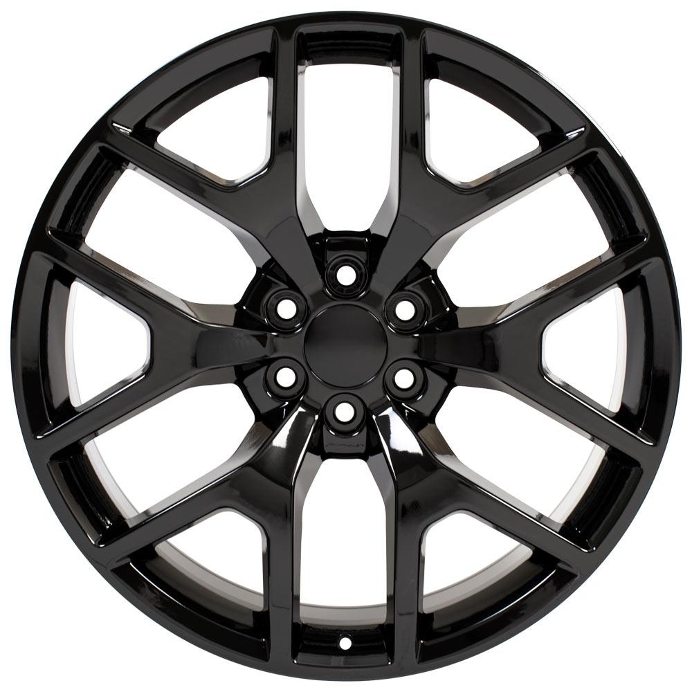 24 fits GMC - Sierra Replica Wheel - Gloss Black 24x10 | Suncoast ...