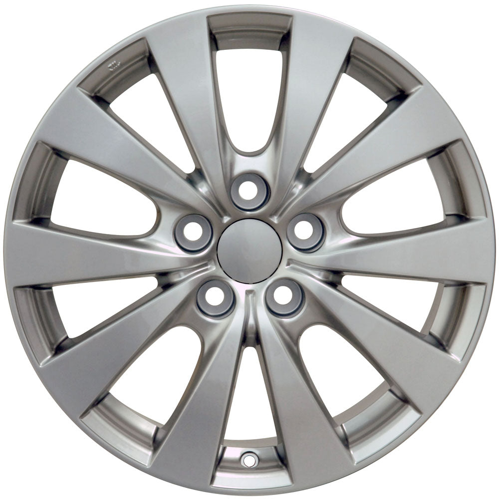 17 Fits Toyota - Avalon Style Replica Wheel - Hyper Silver 17x7 ...