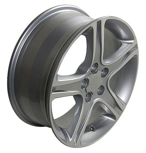17 Fits Lexus - IS Wheel - Silver Machd Face 17x7 | Suncoast Wheels ...